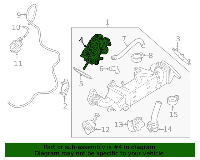 11718513132 Клапан возврата ОГ BMW | Запчасти на DRIVE2