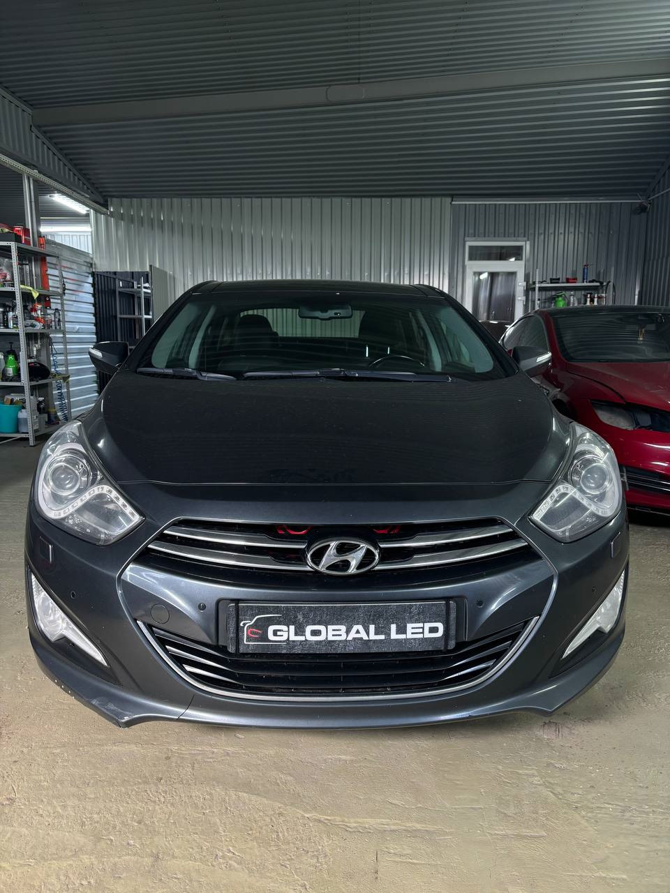 Hyundai i40 Установка bi-led модулей — Global LED на DRIVE2