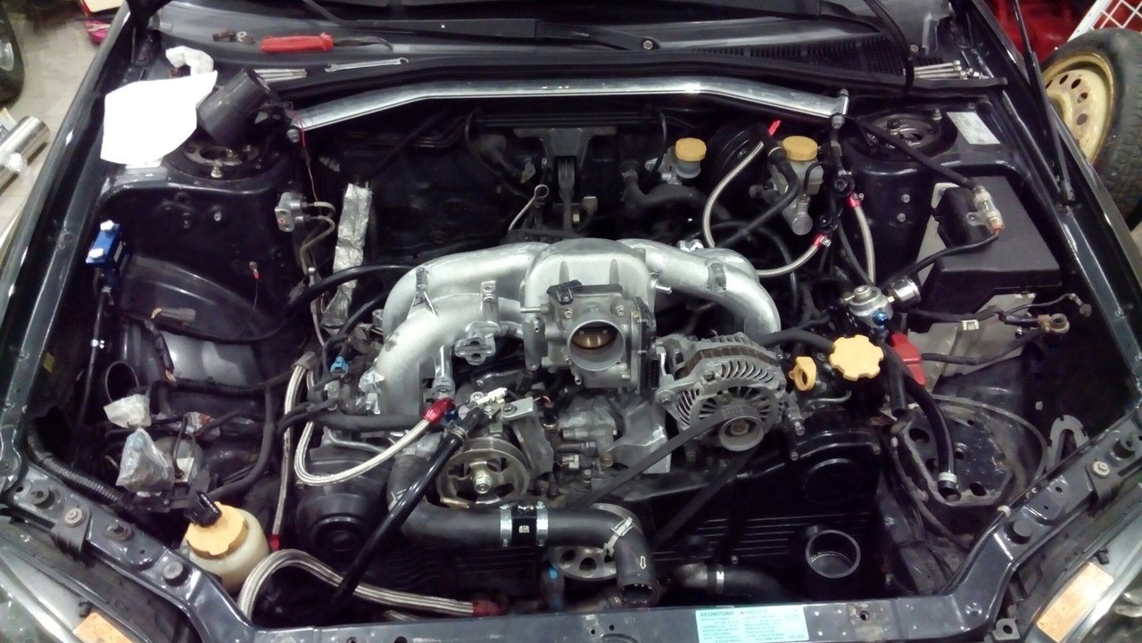 Reverse intake manifold — развернутый впуск — Subaru Impreza WRX (GD/GG ...