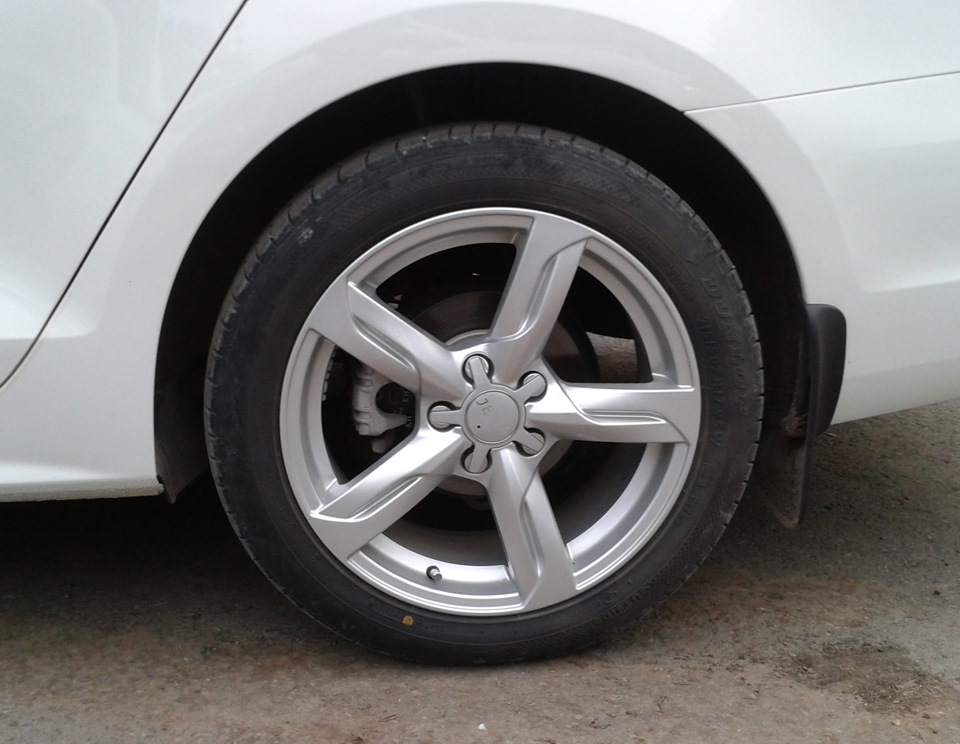Понравились диски! — Volkswagen Jetta VI, 1,6 л, 2013 года | колёсные ...
