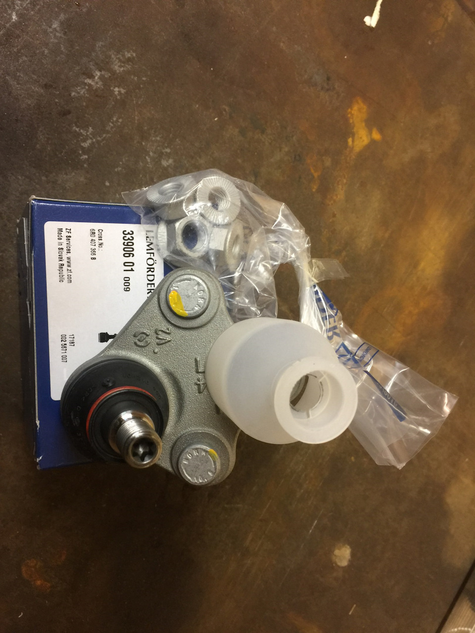 6R0407366B Шаровой шарнир VAG | Запчасти на DRIVE2