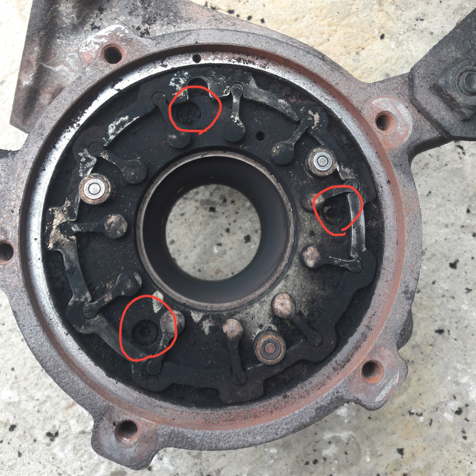 Чистка геометрии турбины. — Audi A4 Avant (B7), 2 л, 2007 года | своими ...