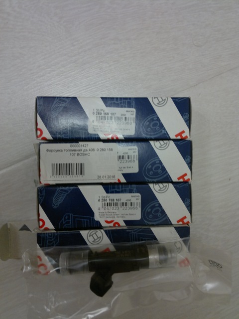 0280158107 Форсунка бензиновая BOSCH | Запчасти на DRIVE2