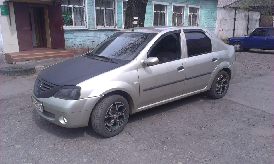 ПРОДАЖА ДИСКОВ R15 4x100 — Dacia Logan (1G), 1,4 л, 2006 года ...