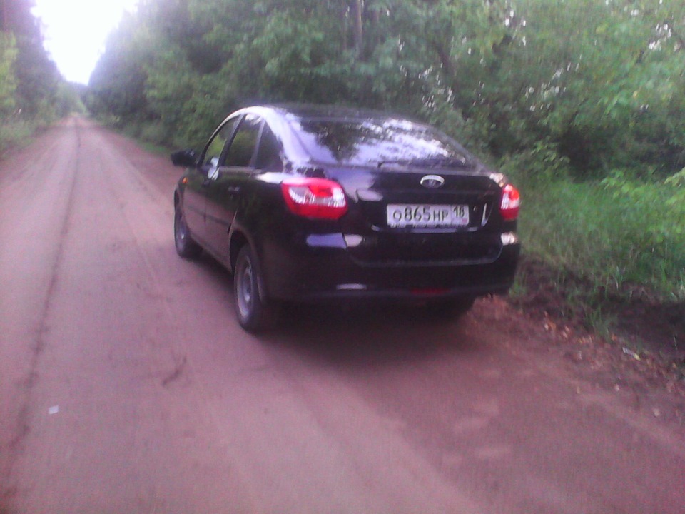 тонировка — Lada Гранта Лифтбек (1G), 1,6 л, 2014 года | стайлинг | DRIVE2