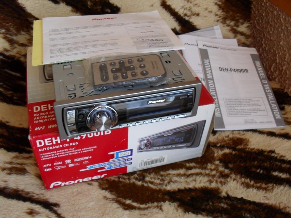 Магнитола Pioneer DEH-P4900IB — Mitsubishi Galant (8G), 2,5 л, 1999 ...