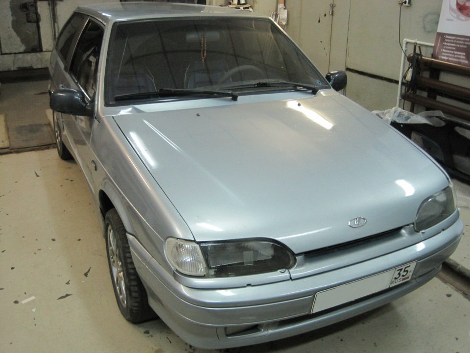 Былый МАТОВЫЙ кузов!) — Lada 2113, 1,6 л, 2007 года | тюнинг | DRIVE2