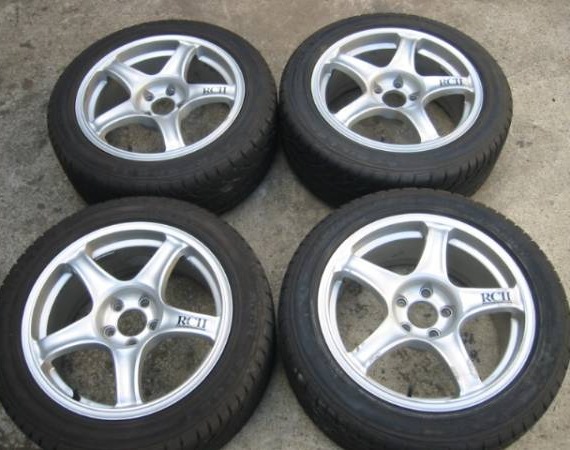 ДИСКИ "Advan RCII R16" — Toyota Avensis I, 2 л, 1999 года | шины | DRIVE2