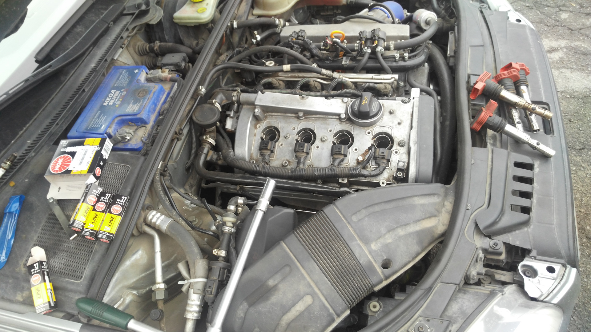 Небольшой ремонт…и текущая ситуация — Audi A4 (B7), 1,8 л, 2005 года ...