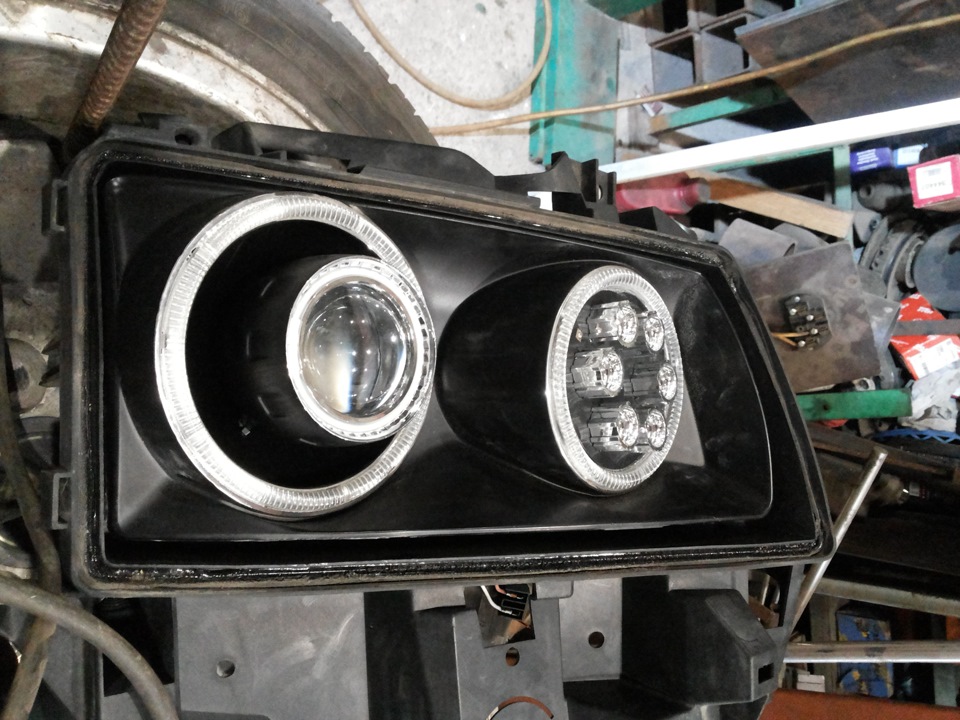Фары, продолжение… — Volkswagen Caravelle (T4), 2,5 л, 1998 года ...