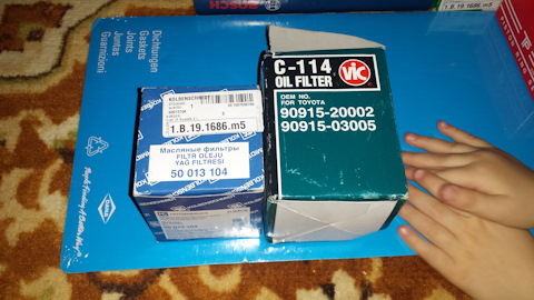 9091520002 Фильтр масляный TOYOTA LEXUS | Запчасти на DRIVE2