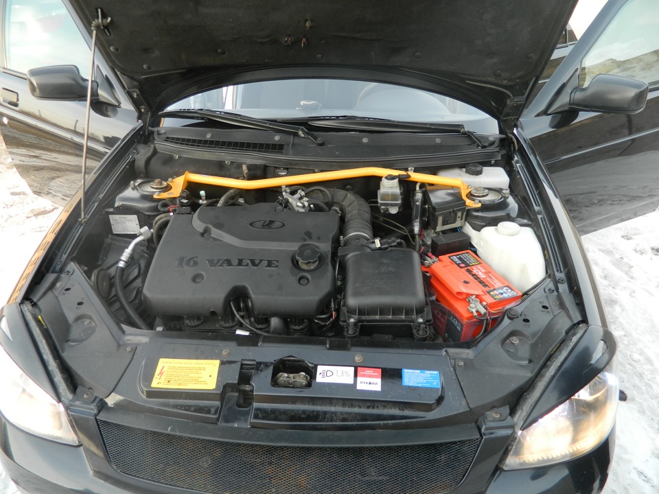 стяжка на передние стойки — Lada Приора седан, 1,6 л, 2010 года ...