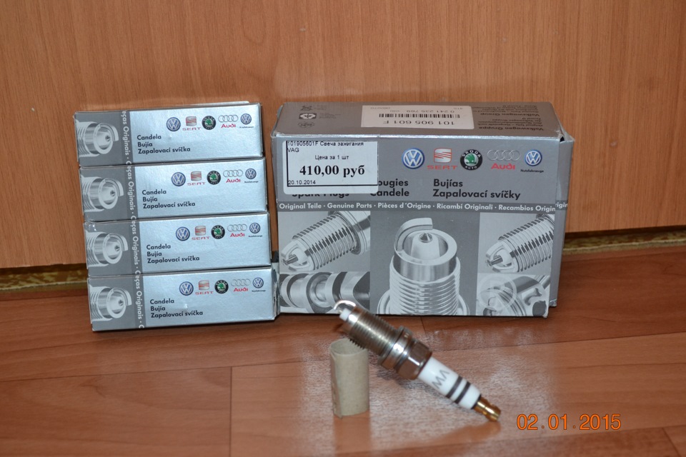 101905601F Свеча зажигания LongLife VAG | Запчасти на DRIVE2