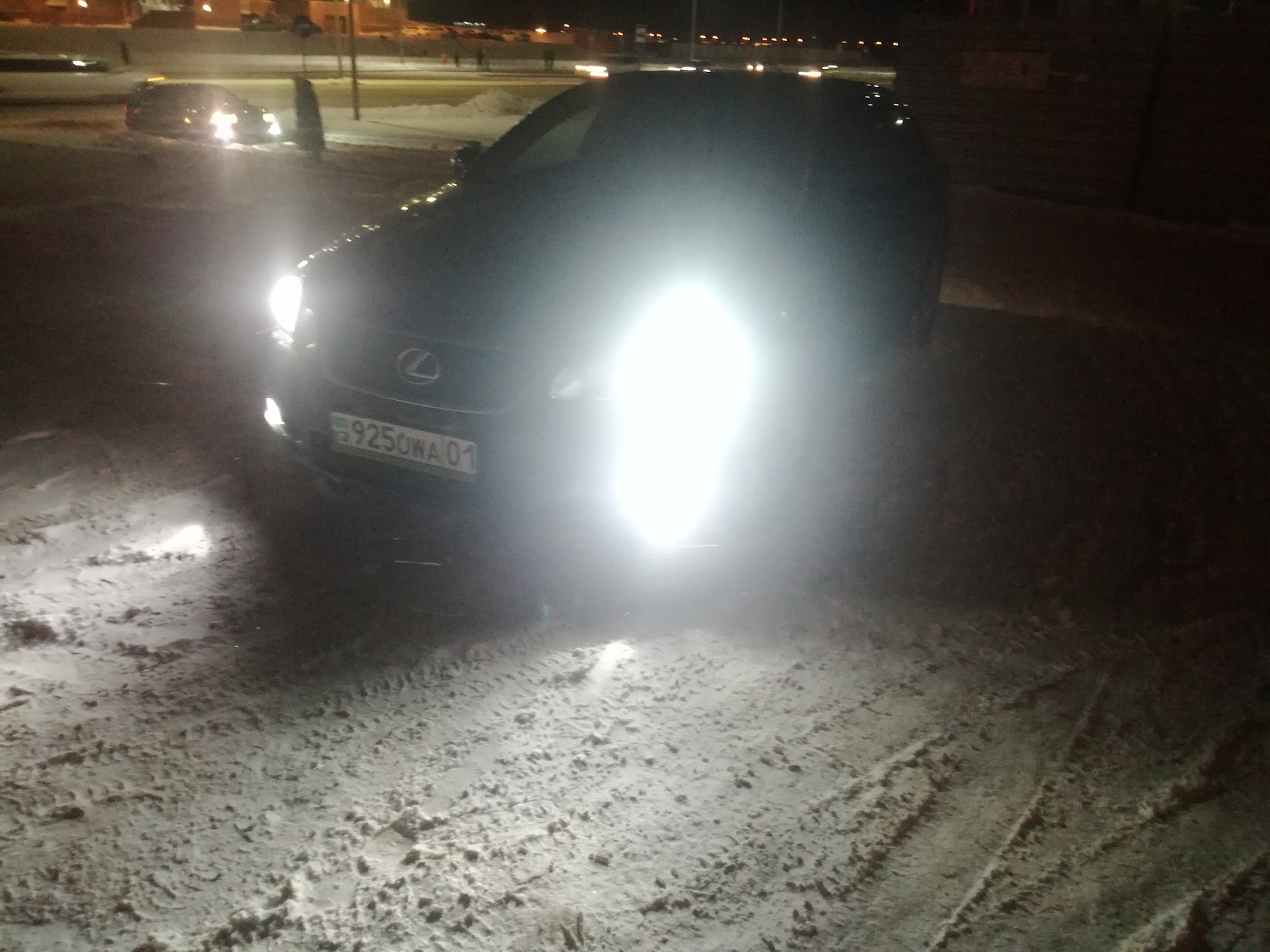 Ледовские лампы в туманки — Lexus GS (S190), 3 л, 2005 года ...