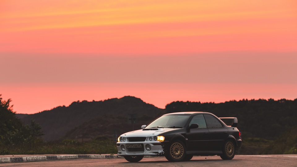 STI vs GTR — Subaru Impreza WRX STI (GC), 2,2 л, 1999 года | покатушки ...