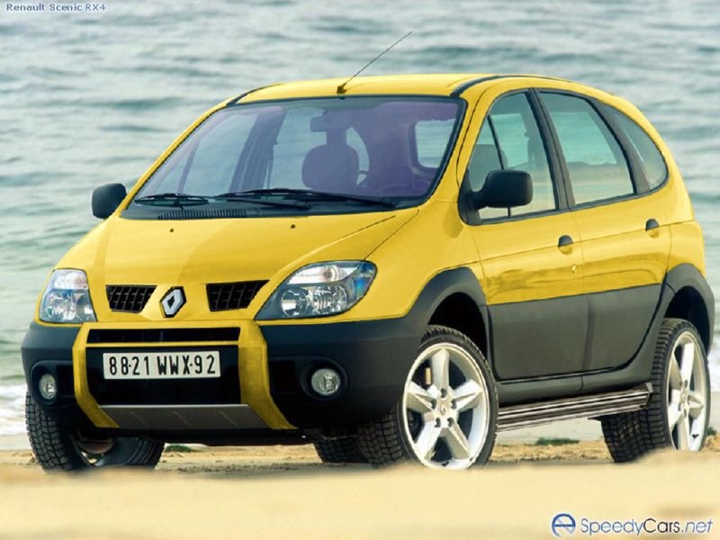 Фото тюнинга Renault Scenic RX4 — Renault Scenic RX4, 2 л, 2000 года ...