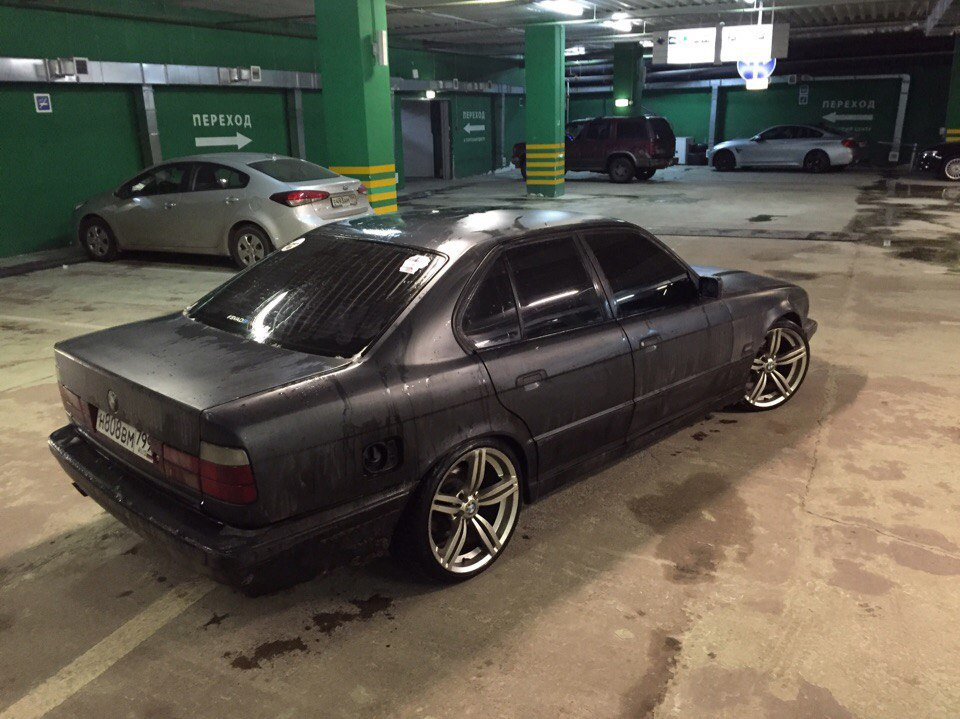 Новые фотки, посто продажи моего красавца — BMW 5 series (E34), 2,5 л ...