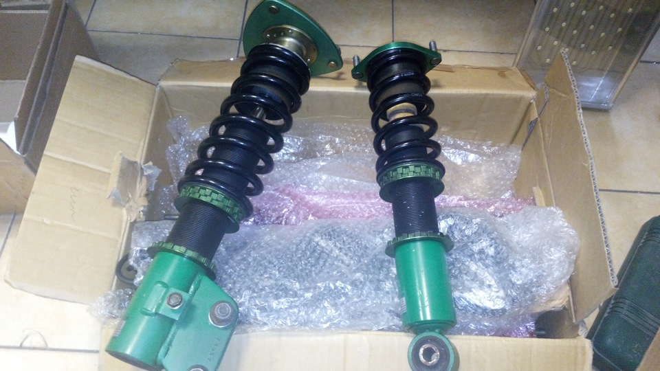 TEIN Type Flex + EDFC — Subaru Legacy (BE/BH/BT), 2 л, 2002 года | тюнинг | DRIVE2