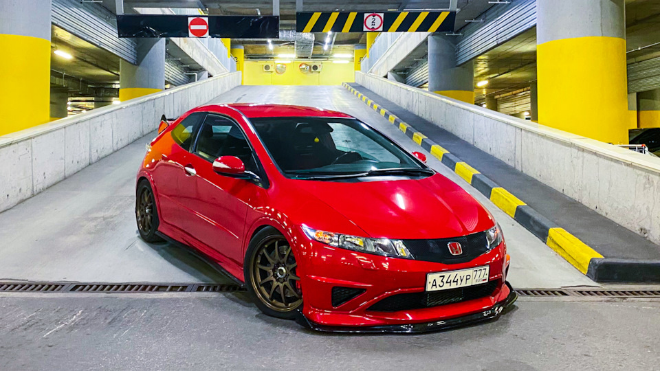 Пришло время заездов. DC5 jackson, FD1 turbo, STI — Honda Civic Type R ...