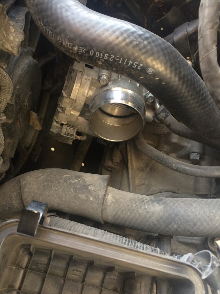 2541125100 Патрубок радиатора верхний (dohc) KIA HYUNDAI | Запчасти на ...