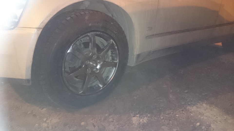 колеса на зиму, новый размер — Nissan Stagea (M35), 3 л, 2002 года ...