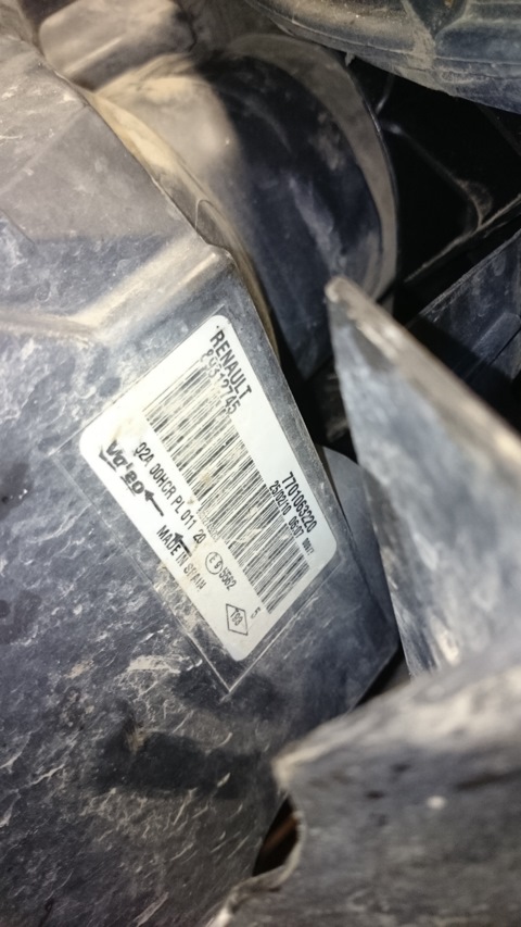 7701063220 Основная фара, справа RENAULT | Запчасти на DRIVE2