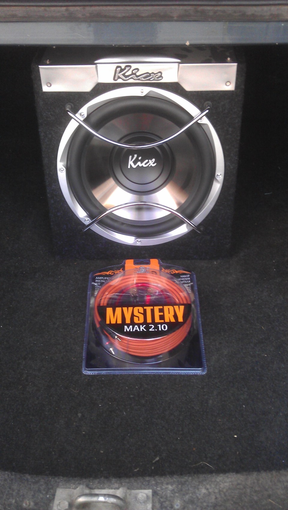 Саб Kicx ICQ 300BA — Lada 21103, 1,5 л, 2001 года | автозвук | DRIVE2