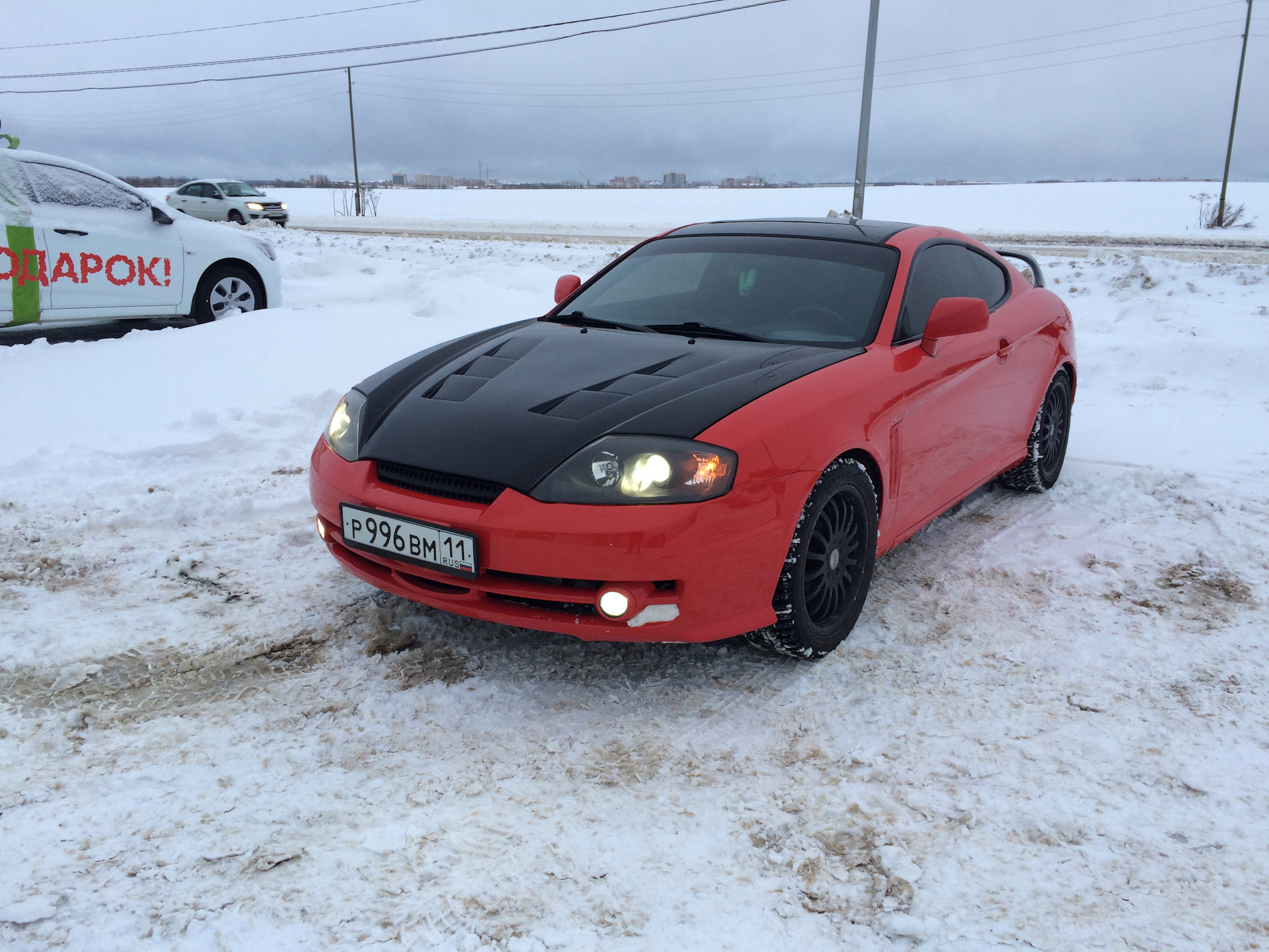 Беда 2016 перешла в 2017 — Hyundai Tuscani (GK), 2,7 л, 2003 года ...