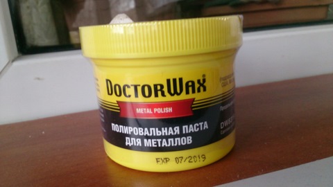 DW8319 Паста для металлов Doctor Wax METAL POLISH 150 мл DOCTOR WAX ...