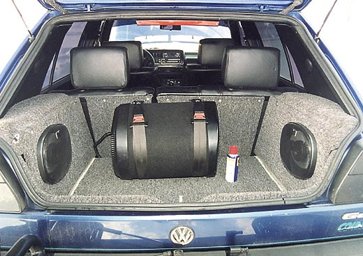 Багажник — Volkswagen Golf Mk2, 1,6 л, 1984 года | стайлинг | DRIVE2
