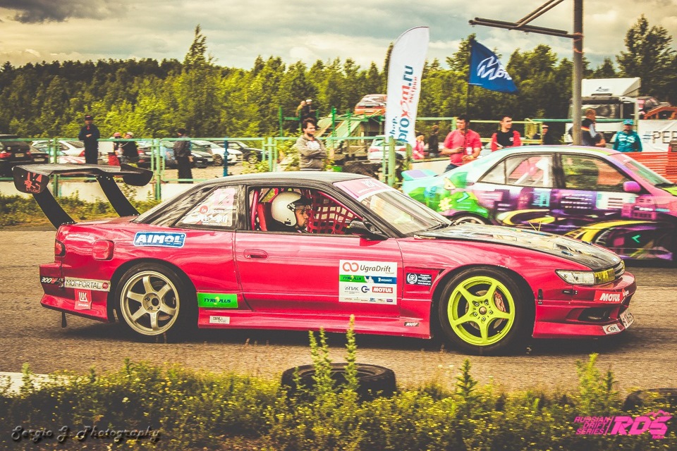 2 выезд (2) RDS URAL II этап город Пермь часть 2 — Nissan Silvia (S13 ...