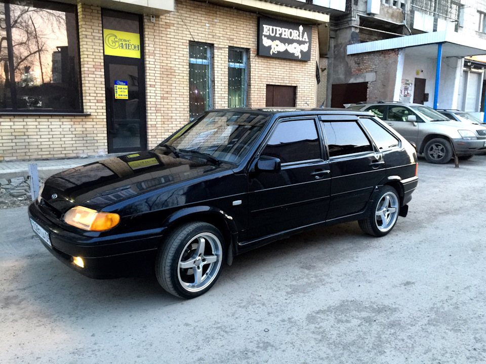 Переобулся. Надо ронять! — Lada 2114, 1,6 л, 2013 года | колёсные диски ...