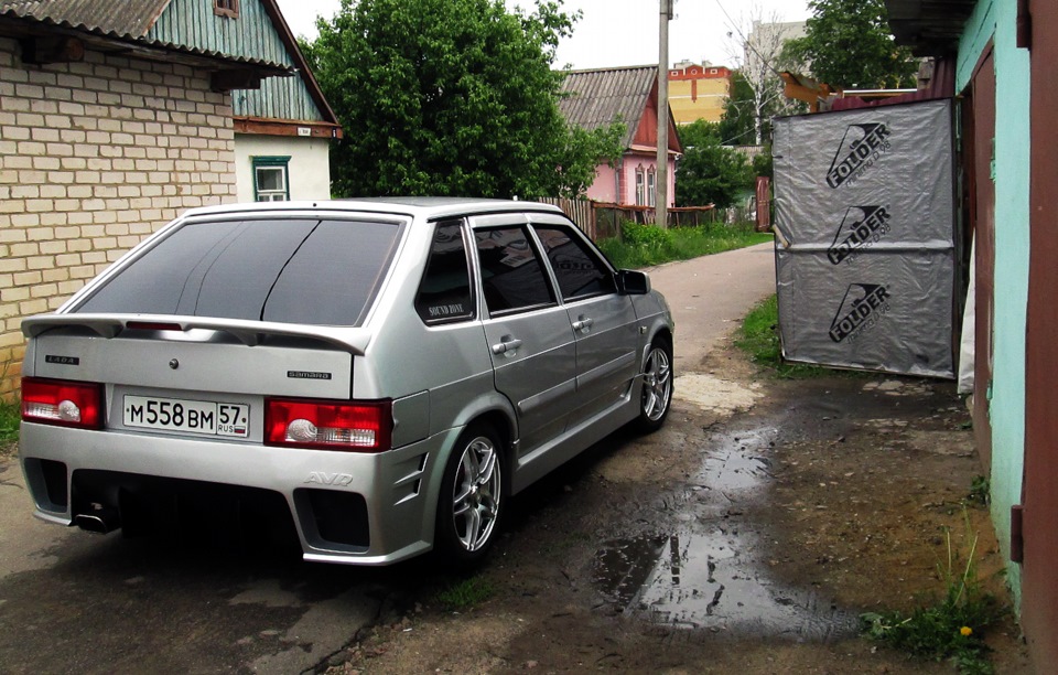 Ну вот и пришел долгожданный бампер! — Lada 2114, 1,6 л, 2008 года ...