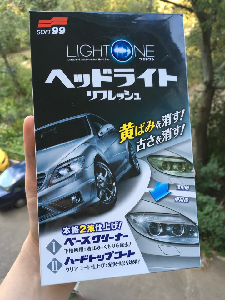 Soft99 Light One и Aquapel — Peugeot 407, 2 л, 2005 года | мойка | DRIVE2