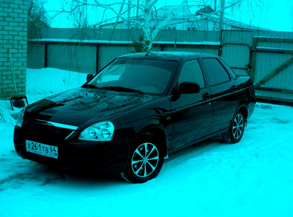 небольшой фотосет — Lada Приора седан, 1,6 л, 2013 года | фотография ...