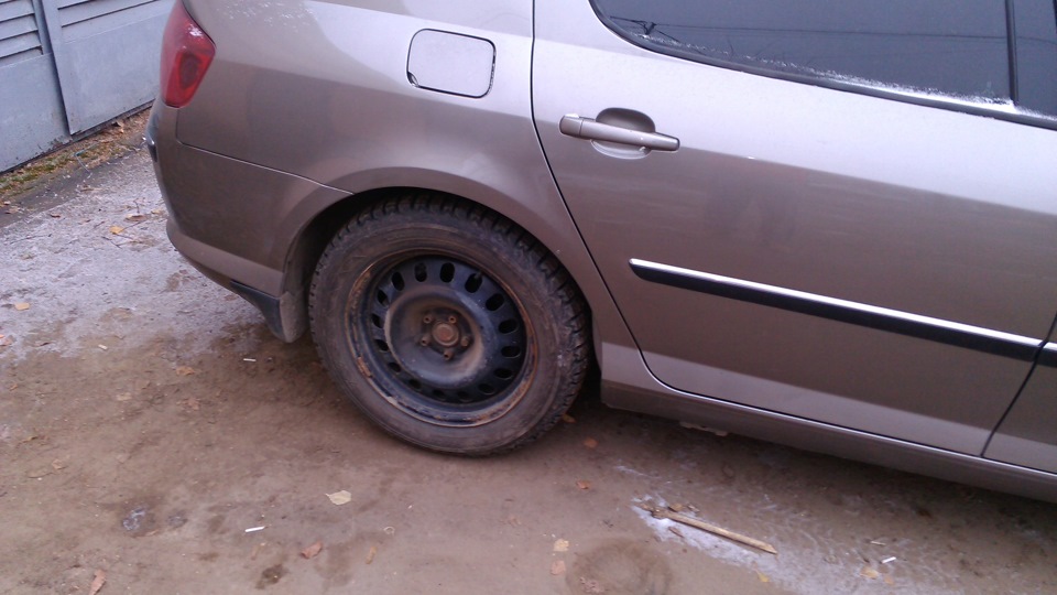 Колпаки R17 — Peugeot 407, 2 л, 2004 года | колёсные диски | DRIVE2