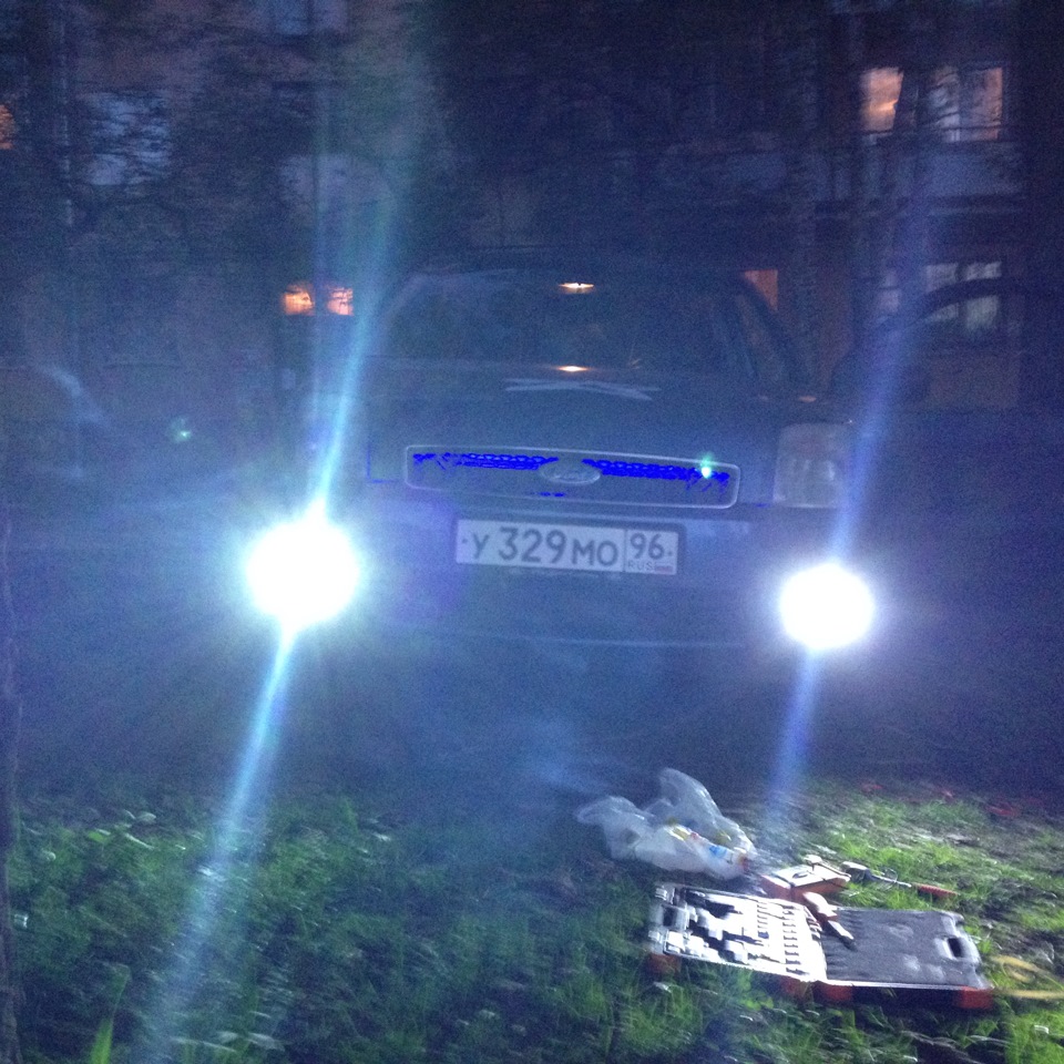 LED-овская подсветка, часть 2 — Ford Fusion, 1,6 л, 2005 года ...