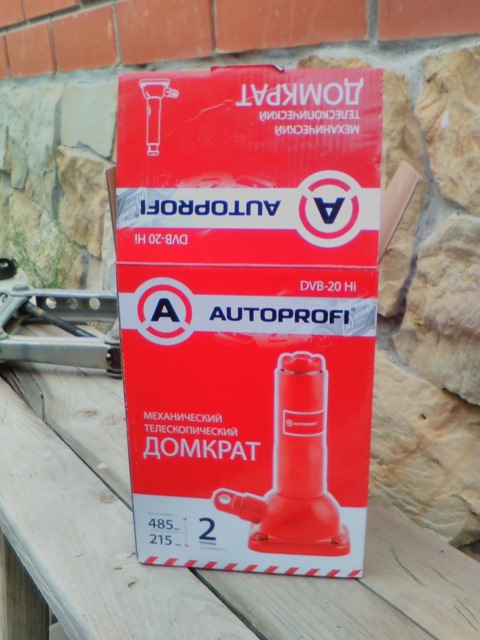 DVB20HI Винтовой бутылочный домкрат 20 HI, AUTOPROFI | Запчасти на DRIVE2