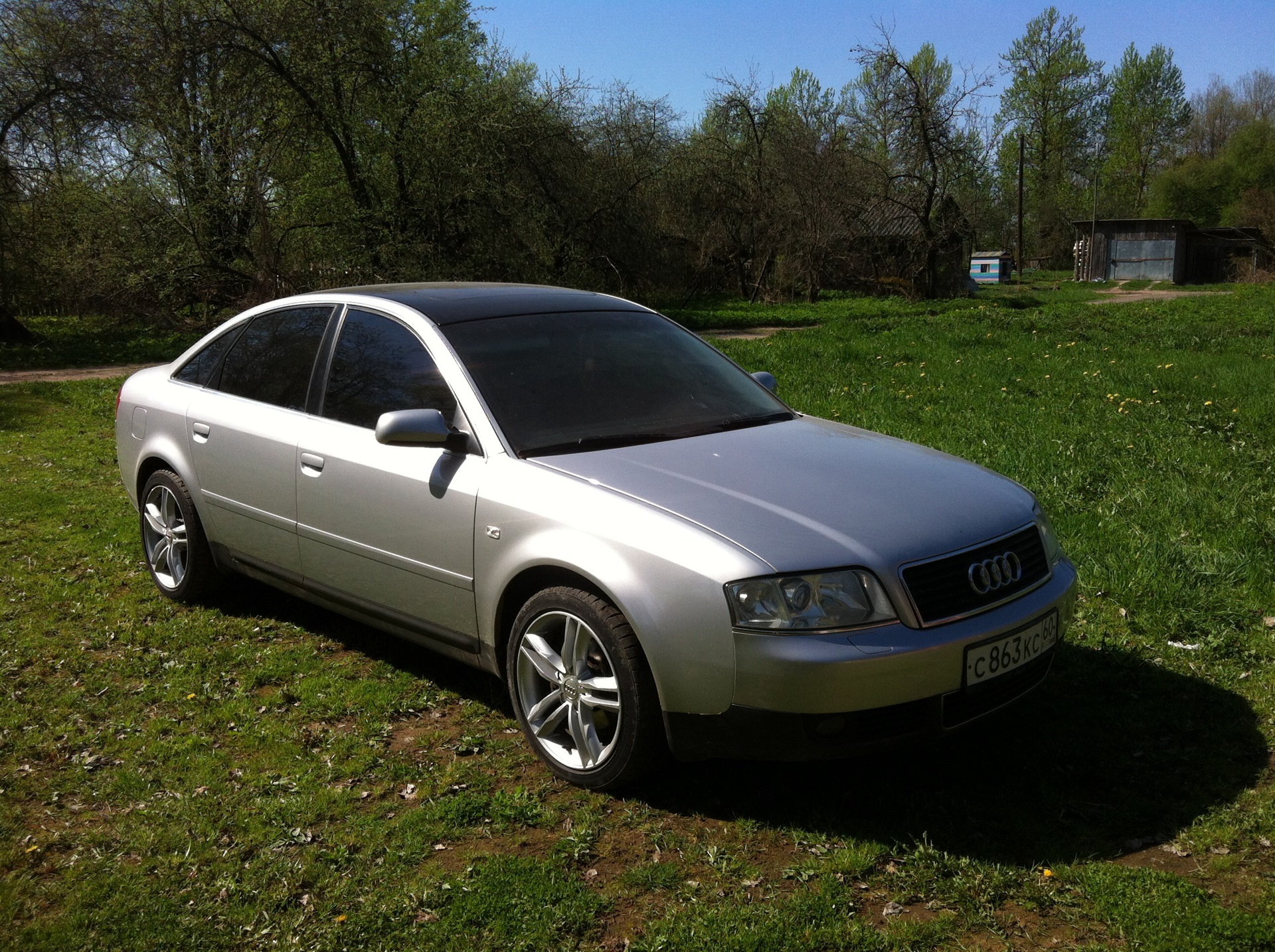 Тизер к финальной части покраски — Audi A6 (C5), 1,9 л, 2003 года | кузовной ремонт | DRIVE2