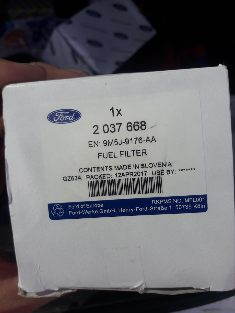 Фильтра — Ford Kuga (1G), 2 л, 2011 года | плановое ТО | DRIVE2