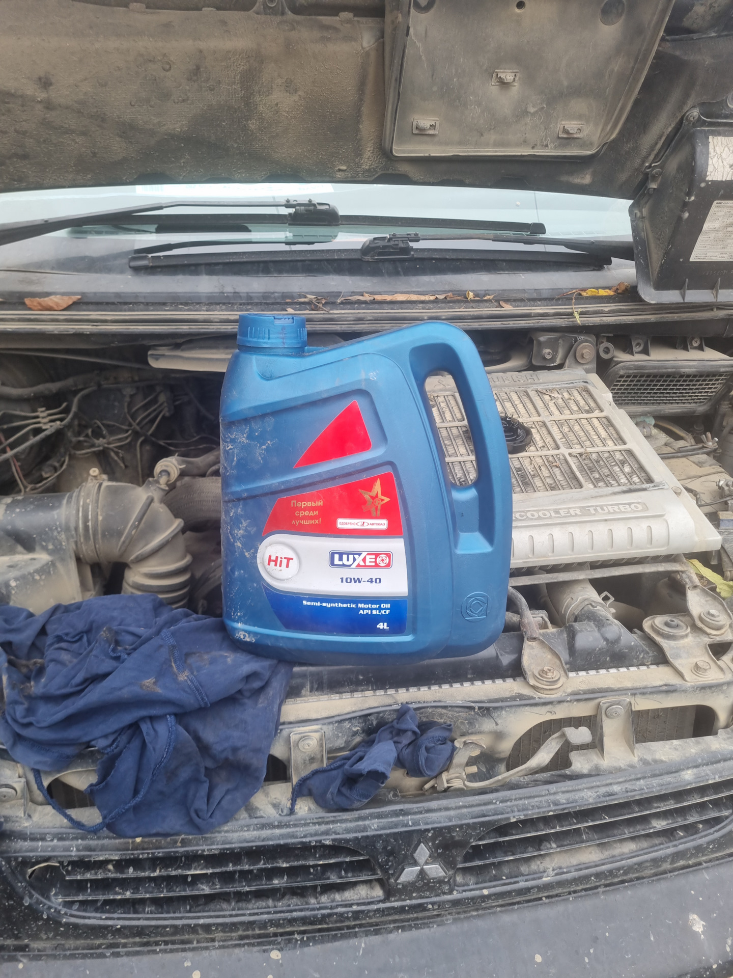 Заменил масло и фильтр — Mitsubishi Delica (L400), 2,8 л, 1995 года | плановое ТО | DRIVE2