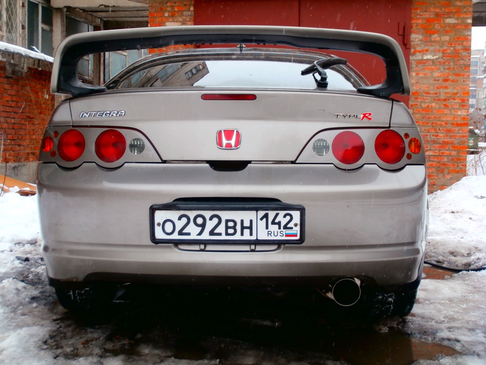 видюха с банкой — Honda Integra (DC5), 2 л, 2004 года | тюнинг | DRIVE2