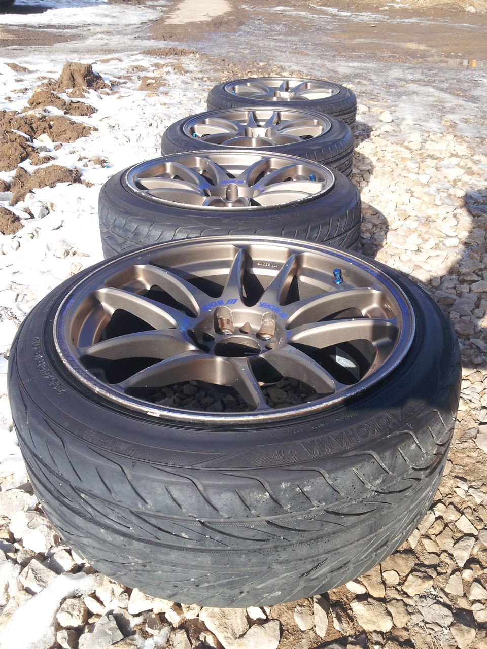 work cr-kai — Toyota Chaser (100), 3 л, 1998 года | колёсные диски | DRIVE2