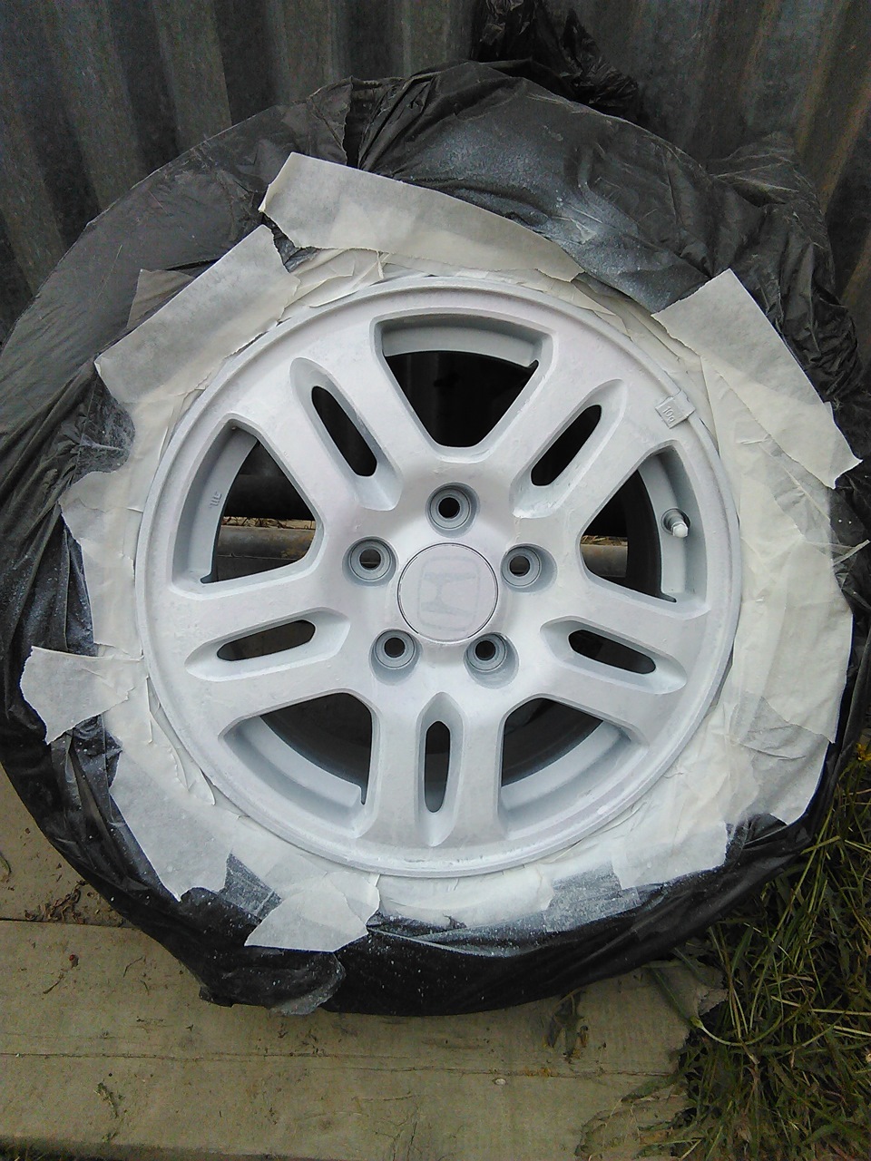 Покрытие дисков жидкой резиной Color Dip — Honda CR-V (RD4, RD5, RD6 ...