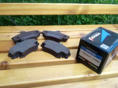 FPE100 КОЛОДКИ ТОРМОЗНЫЕ ПЕРЕДНИЕ HANKOOK | Запчасти на DRIVE2