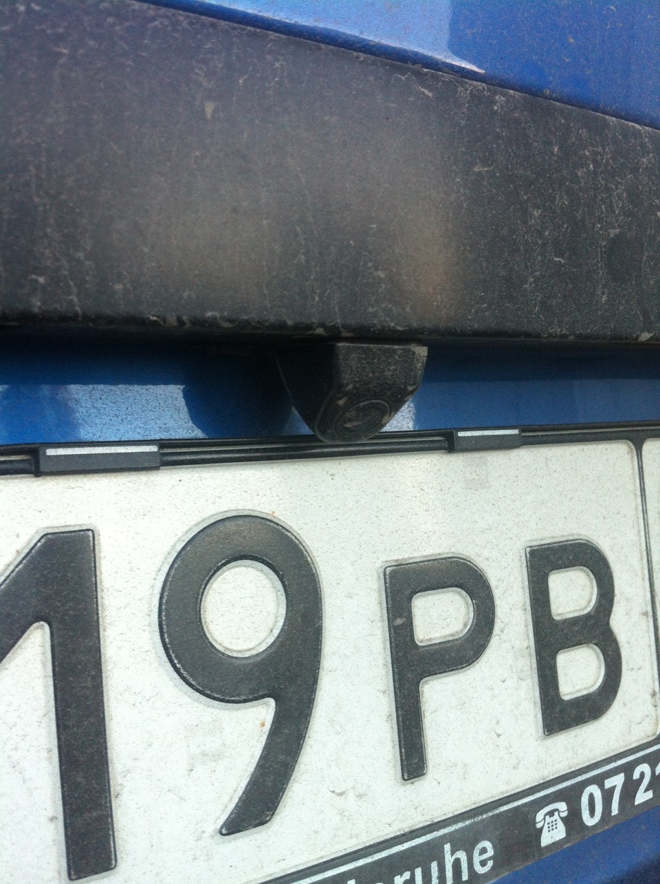 Камера заднего вида — Volkswagen Transporter T5, 1,9 л, 2005 года ...