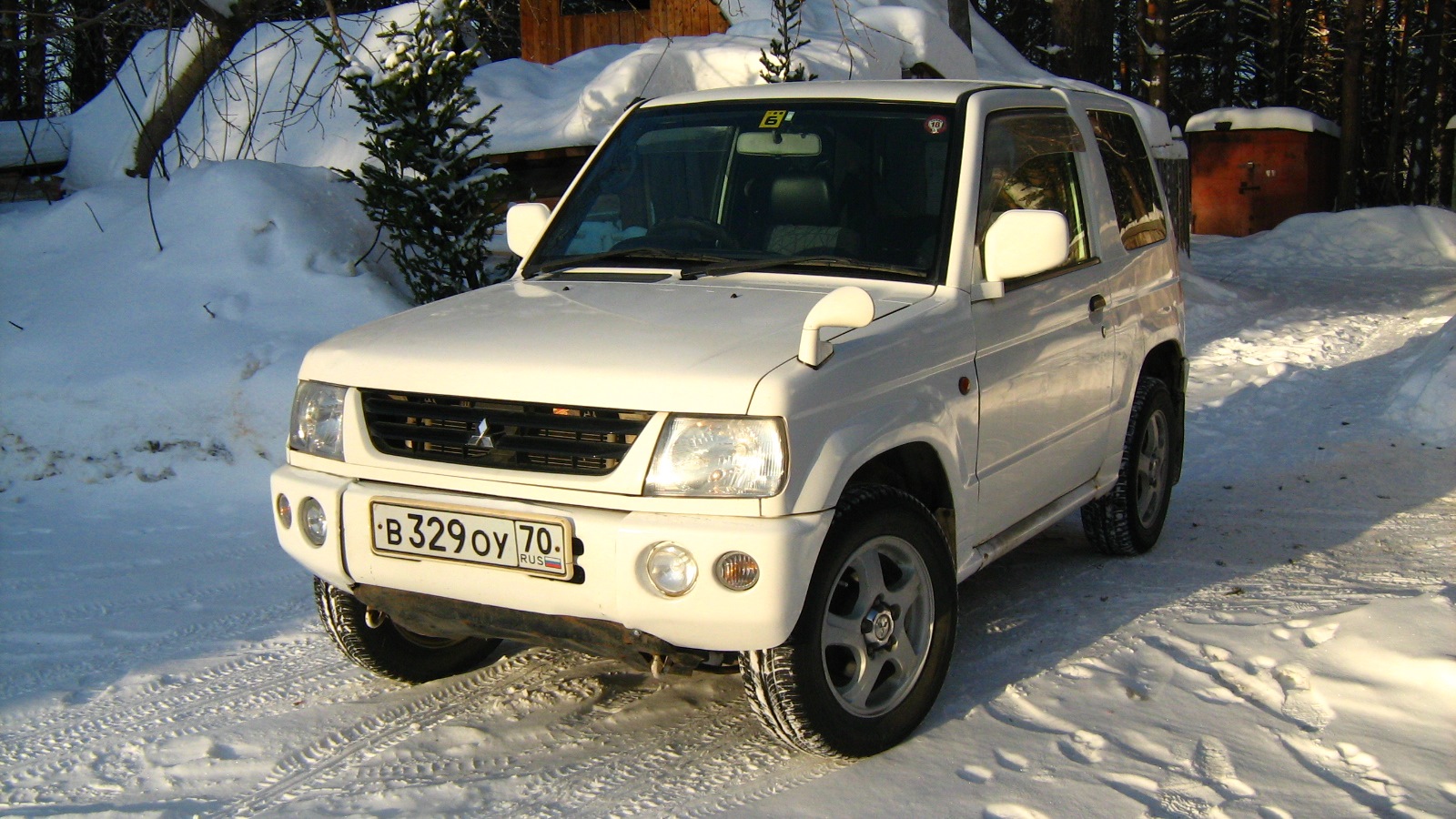 Mitsubishi Pajero Mini (2G) 0.7 бензиновый 2001 | на DRIVE2