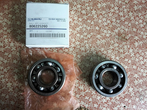806225260 Подшипник SUBARU | Запчасти на DRIVE2