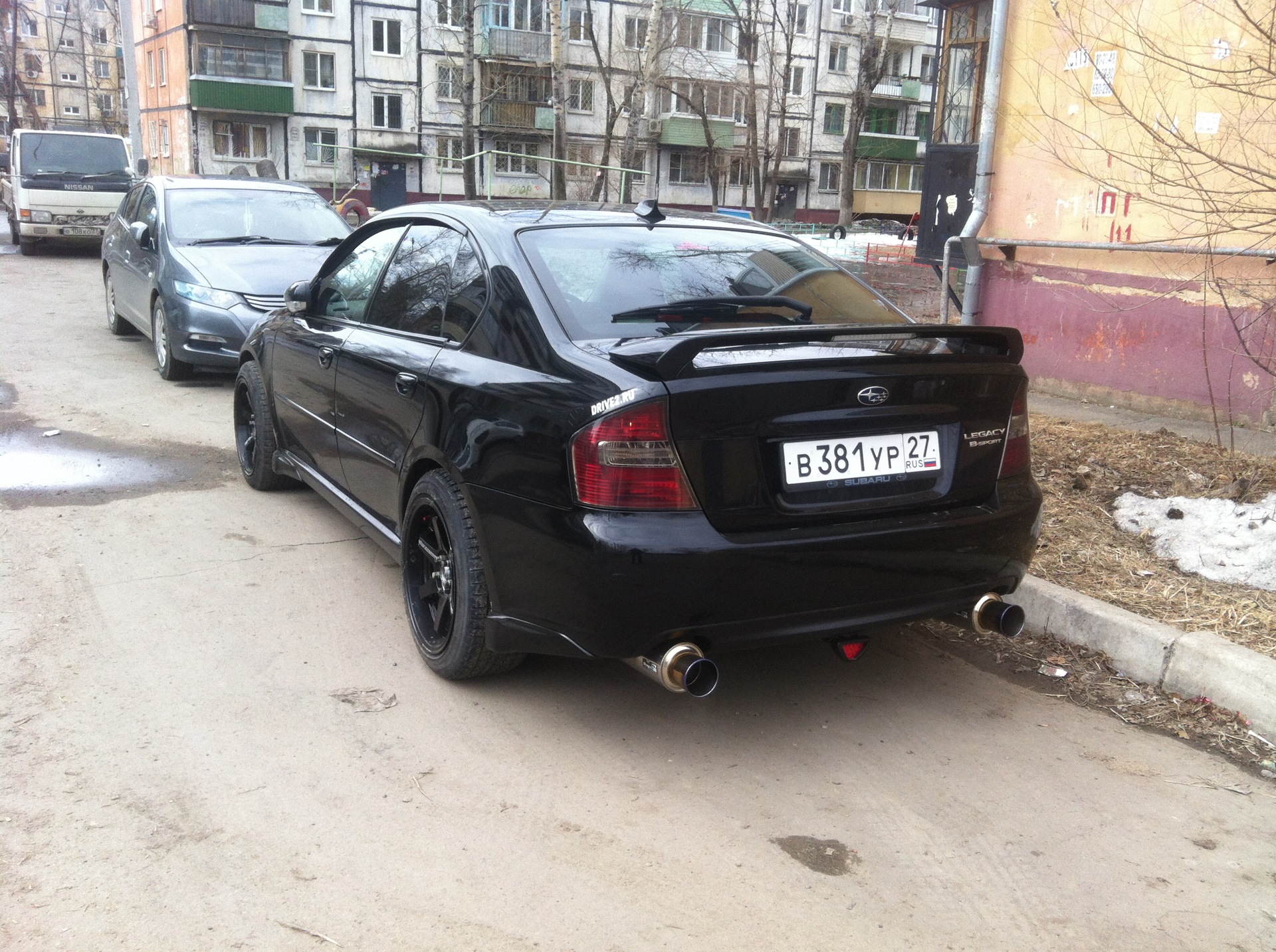 Обновленный внешний вид) — Subaru Legacy B4 (BL), 2 л, 2005 года ...