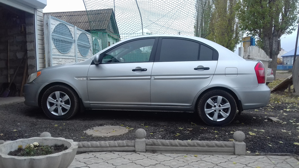 Soft 99 — Hyundai Verna (MC), 1,4 л, 2008 года | стайлинг | DRIVE2